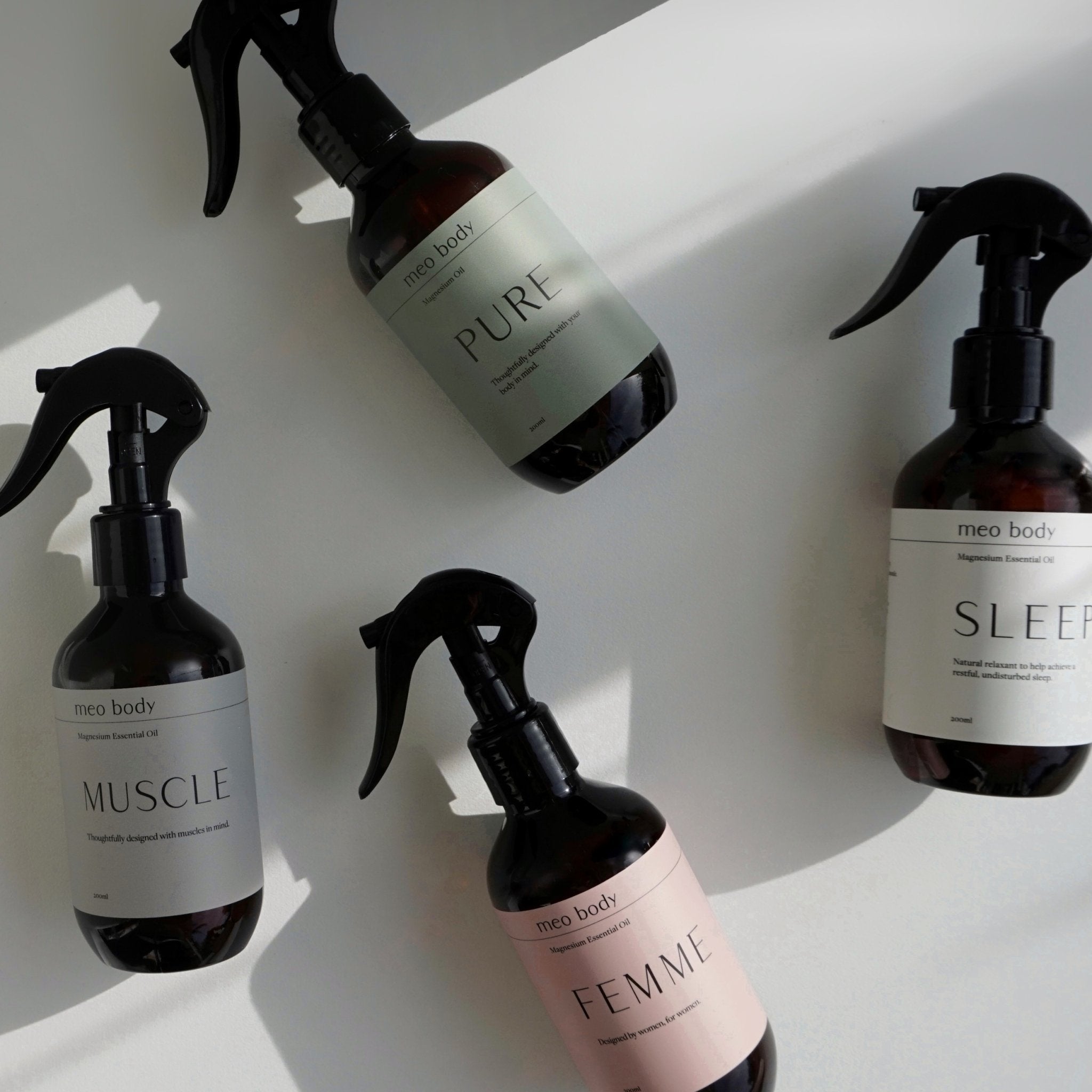 Topical Magnesium Sprays | Meo Body